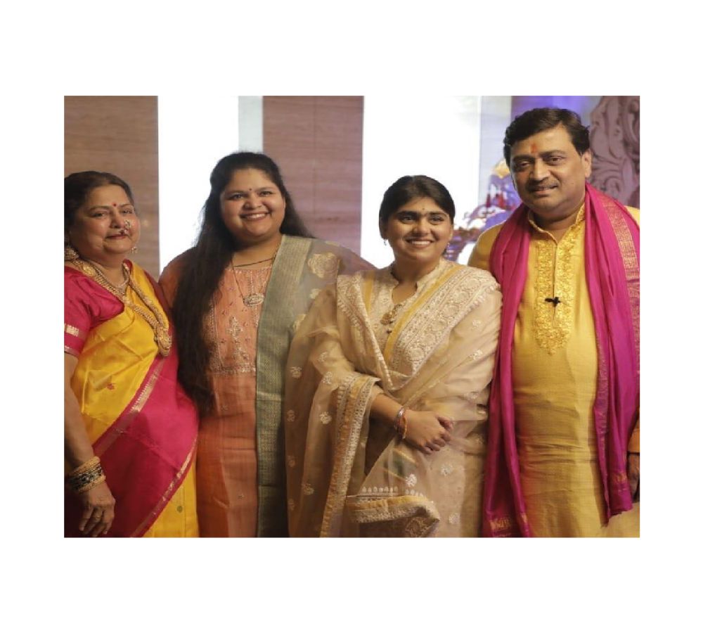 Ashok Chavan Launches Daughter During Bharat Jodo Yatra - Short Post